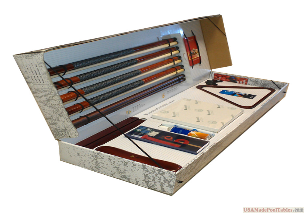 POOL TABLE : ARAMITH ACCESSORIES KIT : CUES : BALLS : CUE RACKS ...