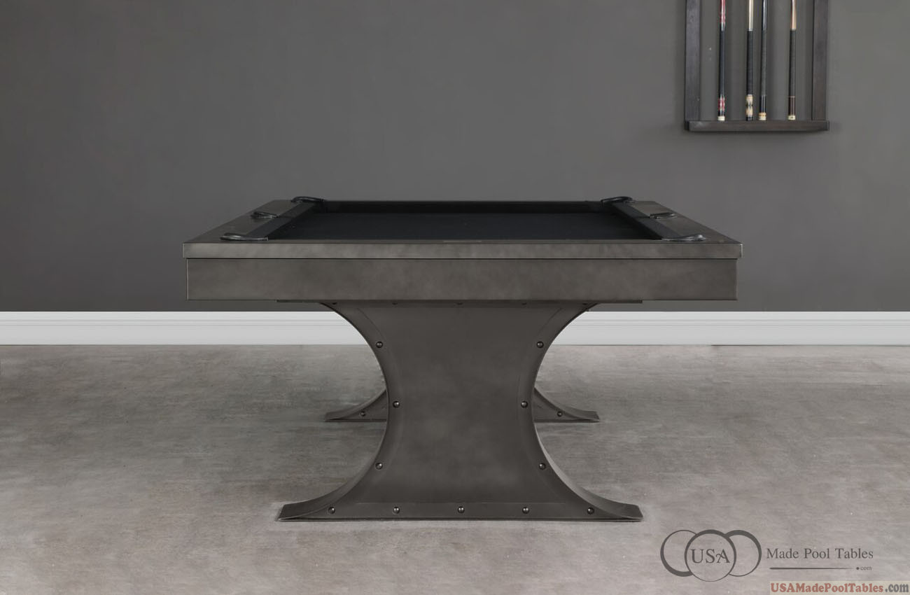 BROOKLYN INDUSTRIAL POOL TABLES : STEEL POOL TABLES : METAL POOL TABLE ...
