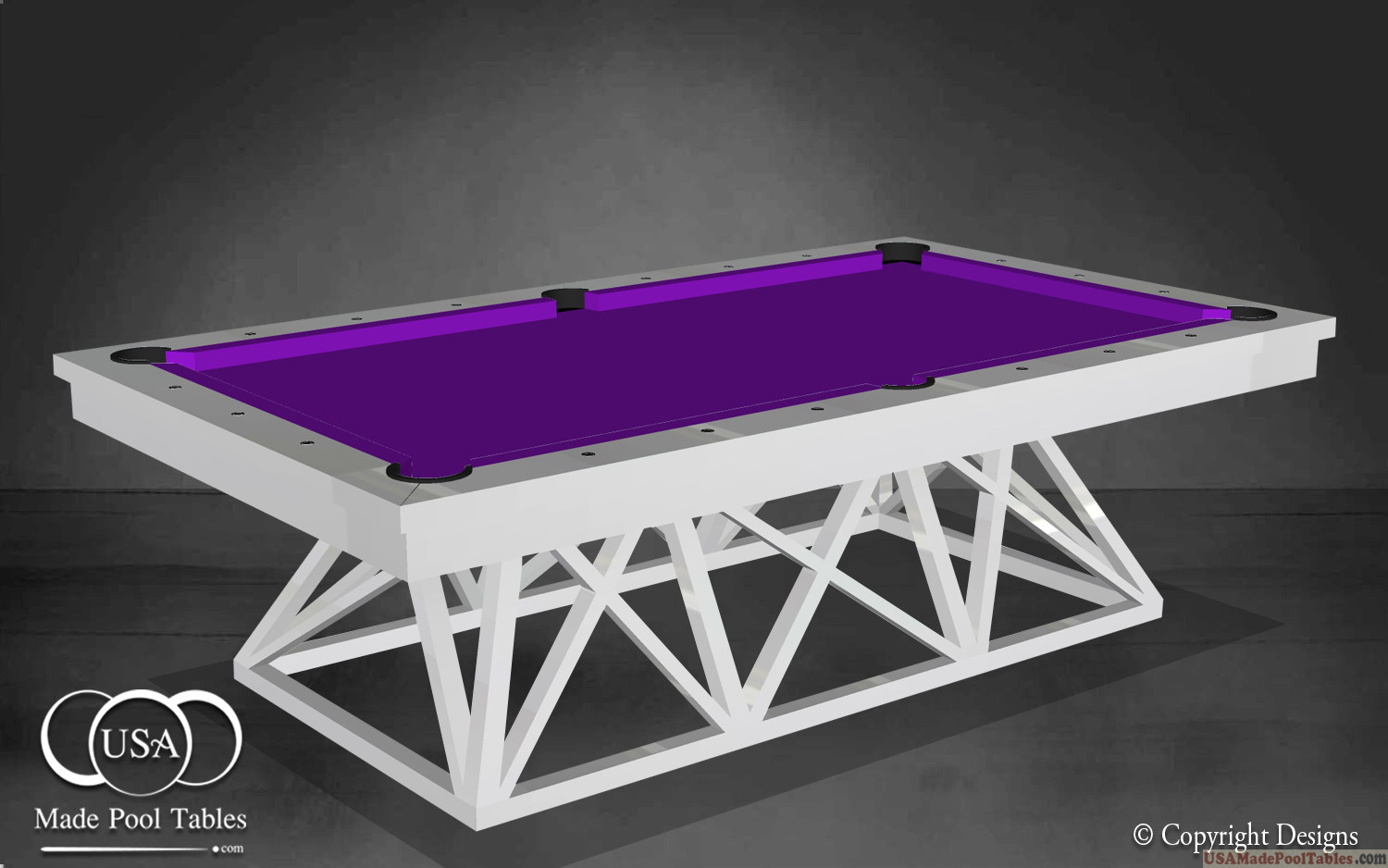 CUSTOM POOL TABLES : MODERN POOL TABLES : CONTEMPORARY POOL TABLE ...